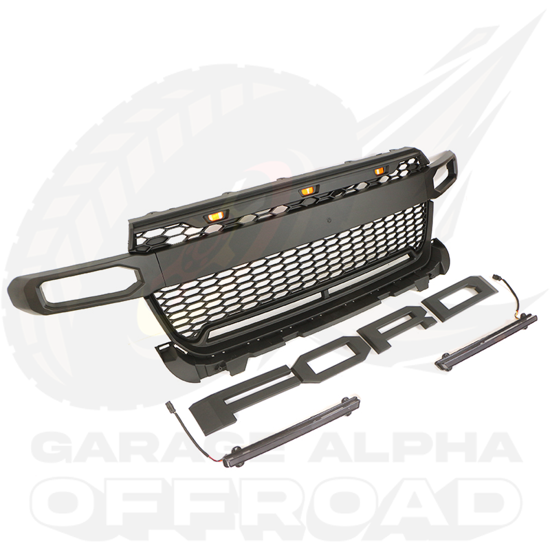 2022-2024 Ford Maverick Raptor Style Grille – Garage Alpha OffRoad