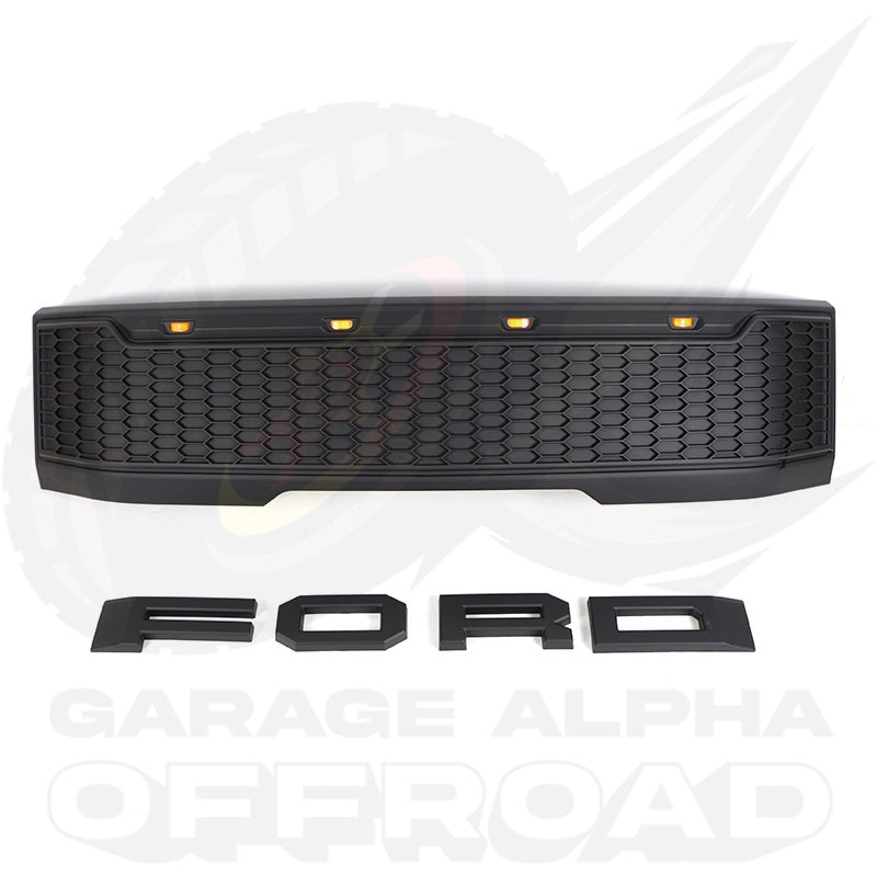 2022-2024 Ford F-150 Lightning Raptor Style Grille – Garage Alpha OffRoad