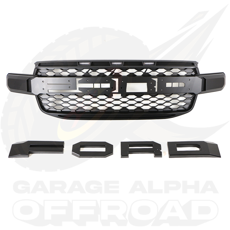 2024-2025 Ford Ranger T9 Raptor Style Grille – Garage Alpha OffRoad