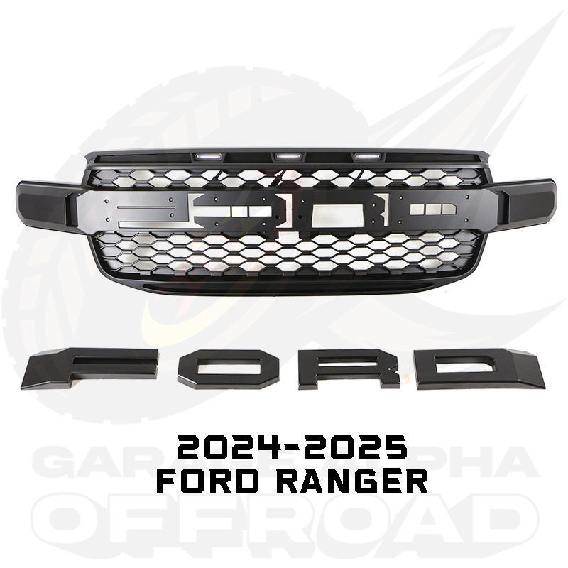 2024-2025 Ford Ranger T9 Raptor Style Grille – Garage Alpha OffRoad