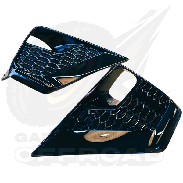 2018-2023 Toyota Land Cruiser Prado Black Pack Fog Lamp Bezels – Garage ...